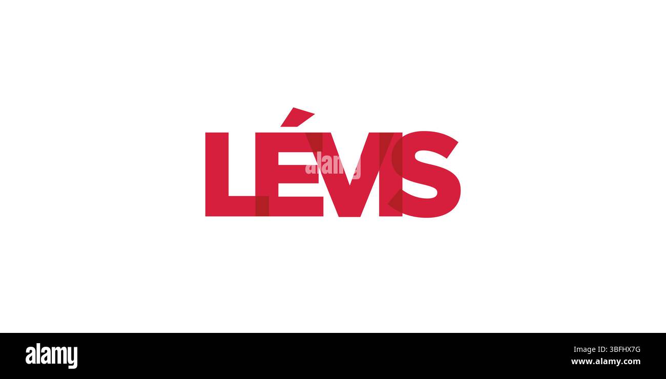 Levis in the Canada emblem for print and web. Design features geometric ...