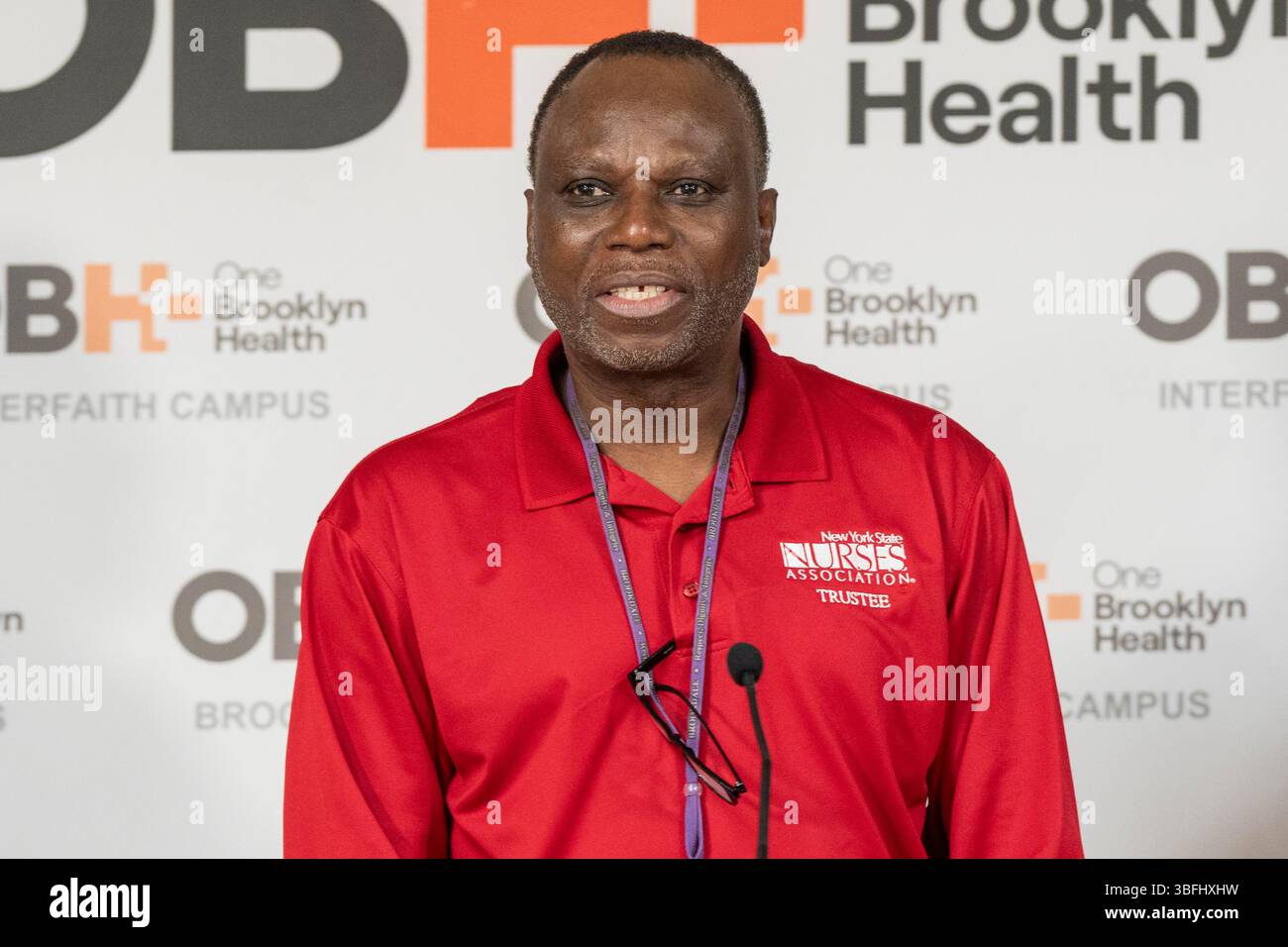 June 1, 2025, New York, New York, USA: Ari Moma, nurse, Interfaith ...