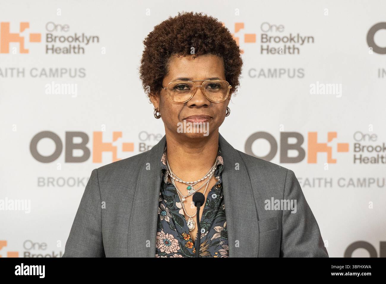 New York, NY, June 1, 2025: Dr. Sandra Scott, CEO, One Brooklyn Health ...