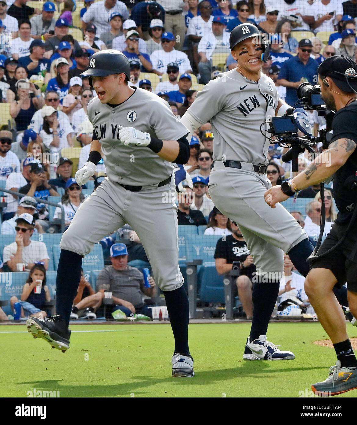 Los Angeles, United States. 01st June, 2025. New York Yankees ...