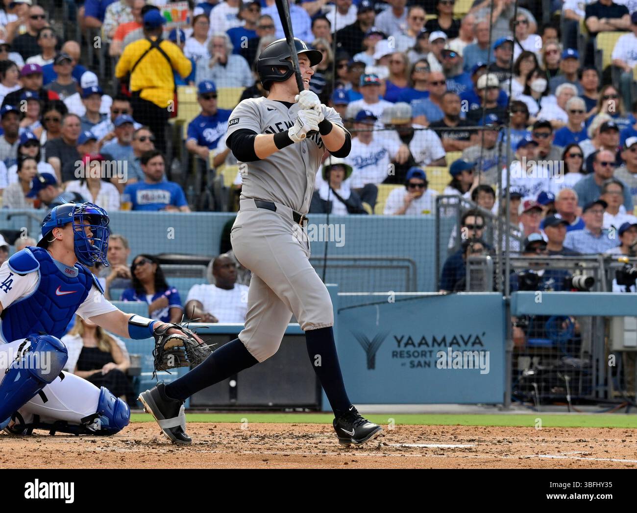 Los Angeles, United States. 01st June, 2025. New York Yankees ...