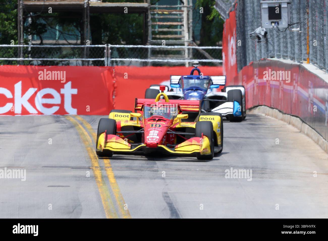 June 1st, 2025: Chip Ganassi Racing driver Alex Palou (10) drives ...