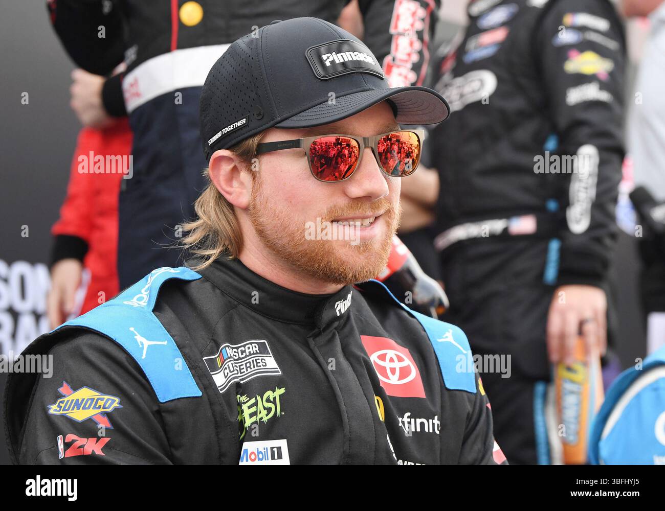 NASHVILLE, TN - JUNE 01: Tyler Reddick (#45 23XI Racing Pinnacle Toyota ...