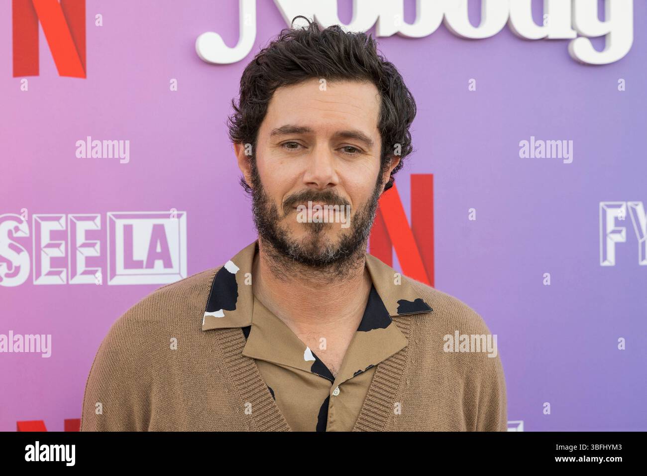 Adam Brody arrives at an Academy of Arts & Sciences screening of ...