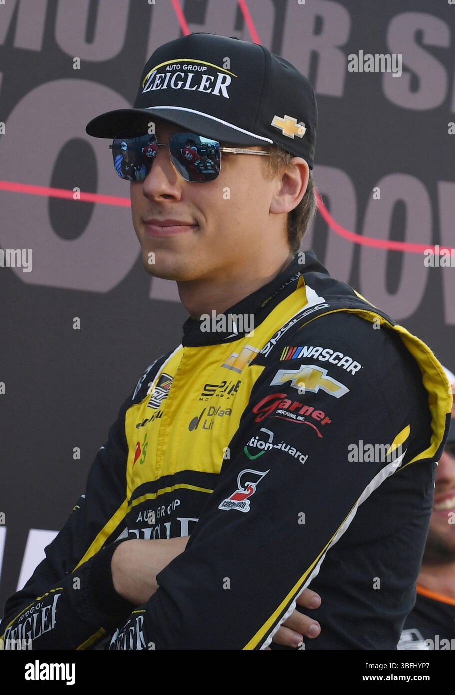 NASHVILLE, TN - JUNE 01: Carson Hocevar (#77 Spire Motorsports Zeigler ...