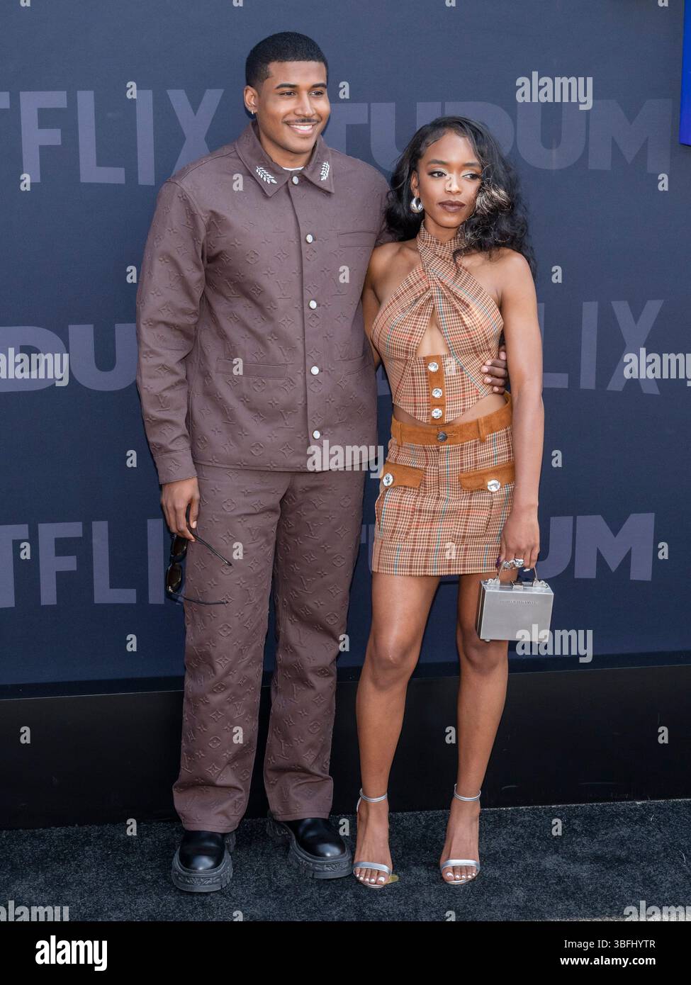 May 31, 2025, Los Angeles, California, USA: Michael Cooper Jr. and ...