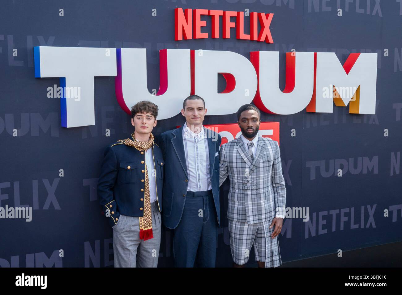 Los Angeles, California, USA. 31st May, 2025. (L-R) Noah Schnapp, Finn ...