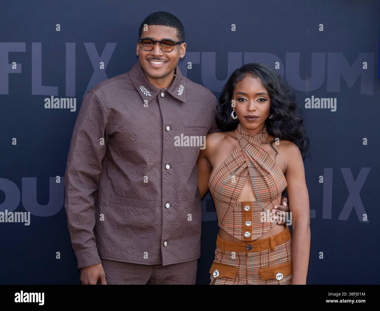 May 31, 2025, Los Angeles, California, USA: Michael Cooper Jr. and ...