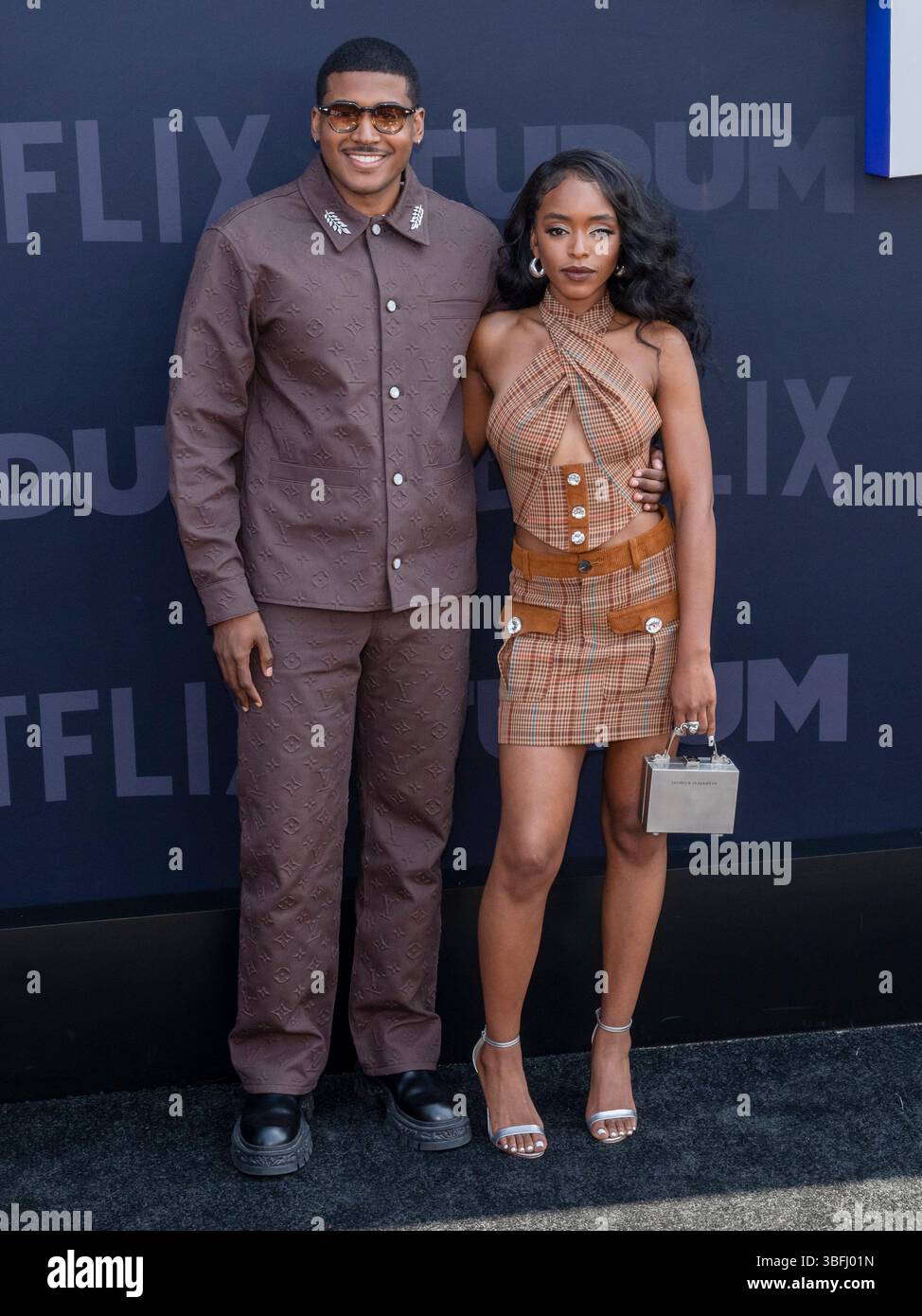 May 31, 2025, Los Angeles, California, USA: Michael Cooper Jr. and ...