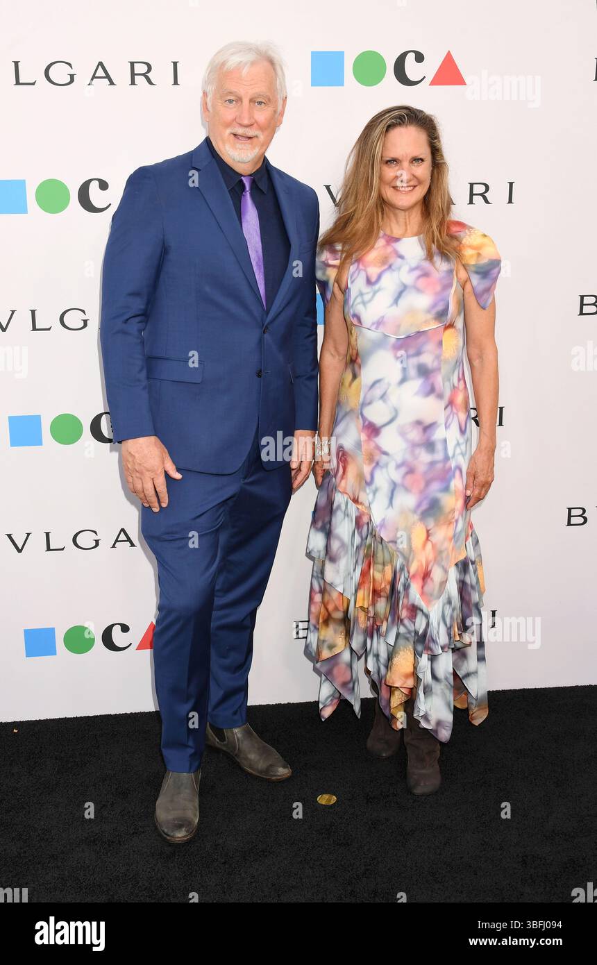LOS ANGELES, CALIFORNIA - MAY 31: John Quigley and Andrea Bowers attend ...