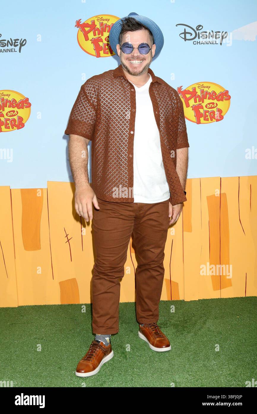 David Errigo Jr at arrivals for PHINEAS AND FERB Season 5 Premiere, nya ...
