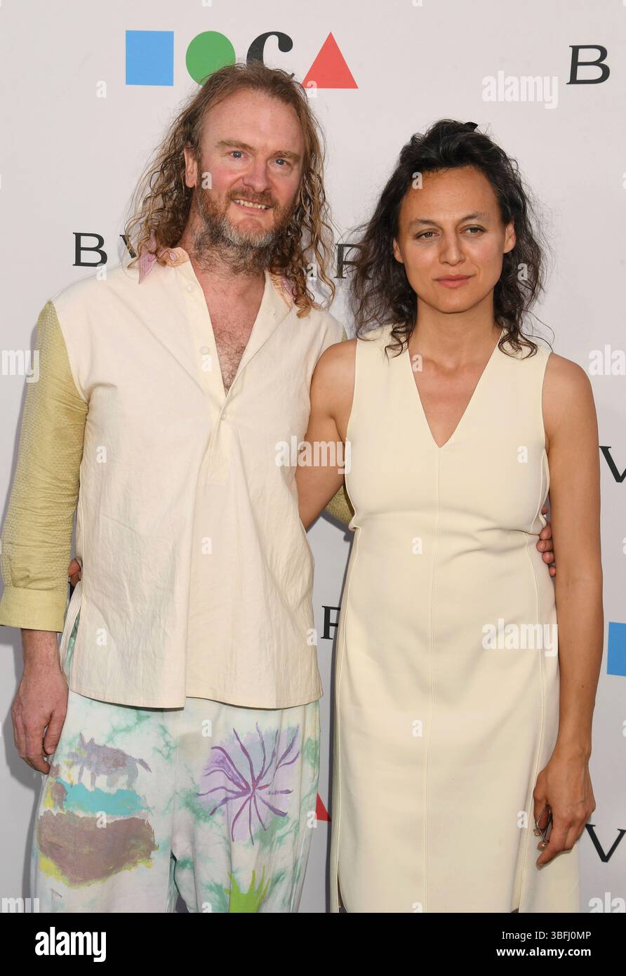 LOS ANGELES, CALIFORNIA - MAY 31: (L-R) Nathaniel Mellors and Tala ...
