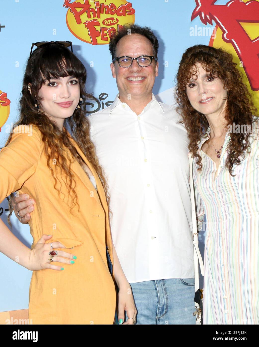 Ca. 31st May, 2025. Ondine CaolIla Bader, Diedrich Bader, Dulcy Rogers ...