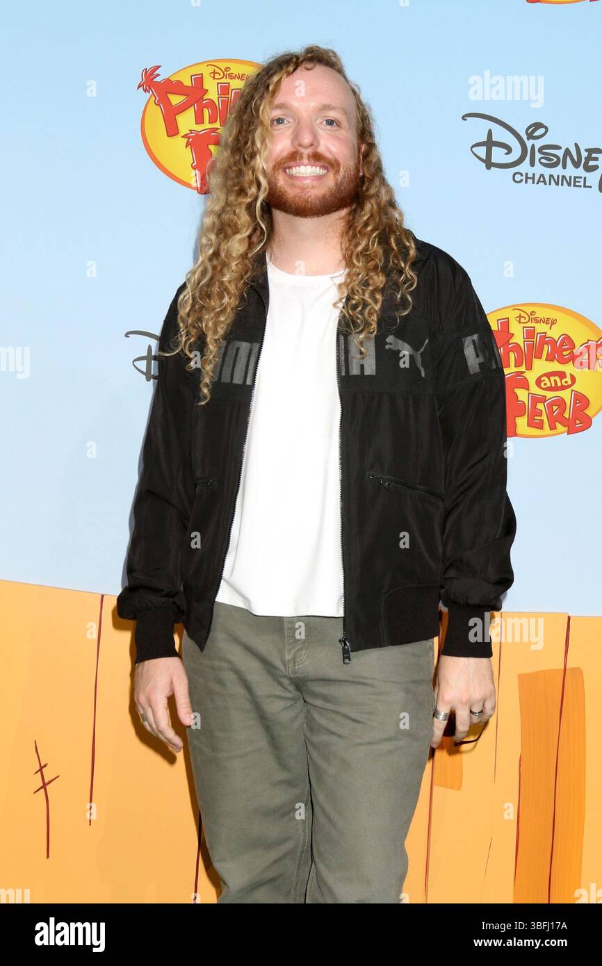 Ca. 31st May, 2025. Tyler Mann at arrivals for PHINEAS AND FERB Season ...