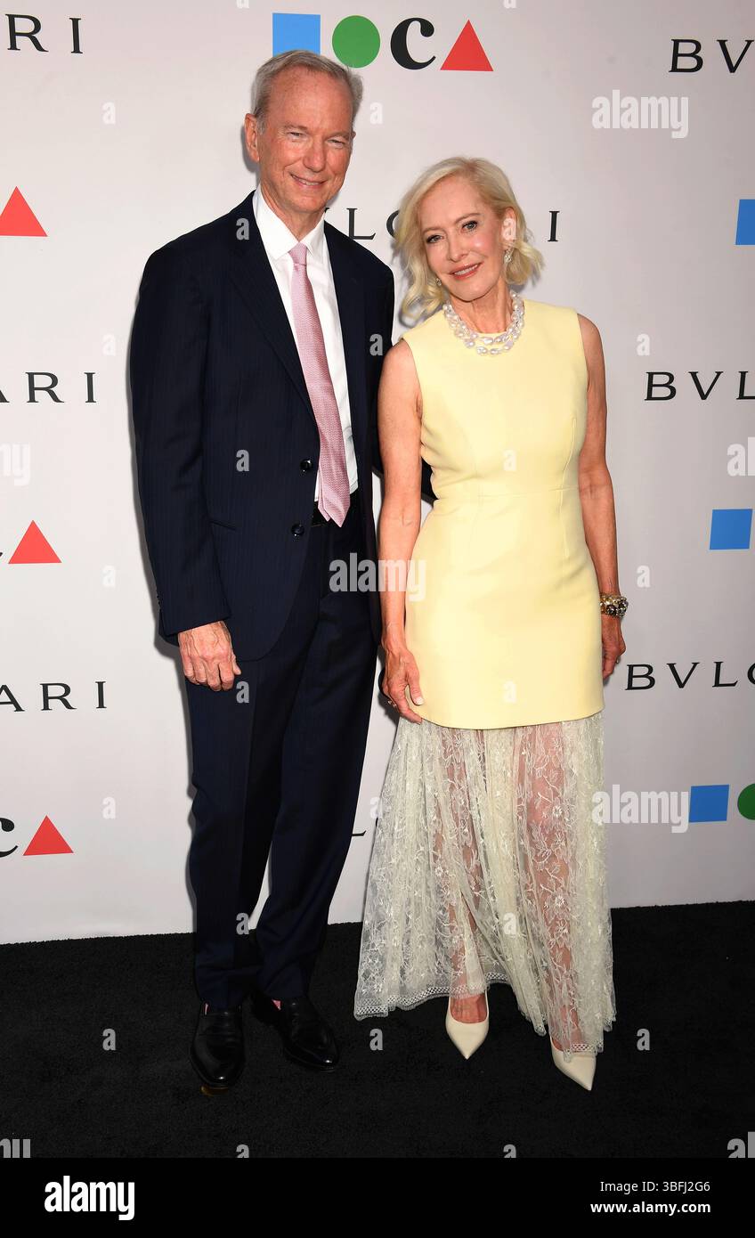 LOS ANGELES, CALIFORNIA - MAY 31: Eric Schmidt and Wendy Schmidt attend ...