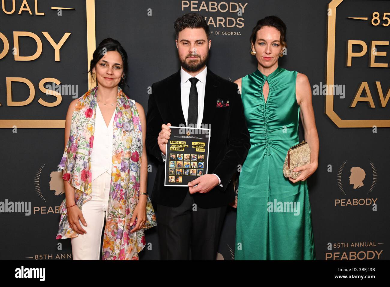 Tierney Bonini, Donald Cameron and Antonia Perello arriving to the 85th ...