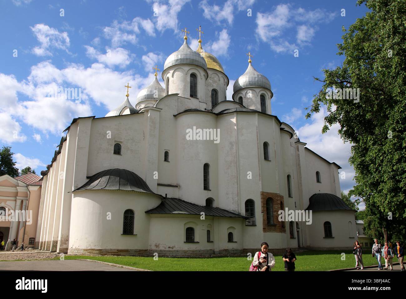 Veliky Novgorod, Russia. 01st June, 2025. St. Sophia Cathedral located ...