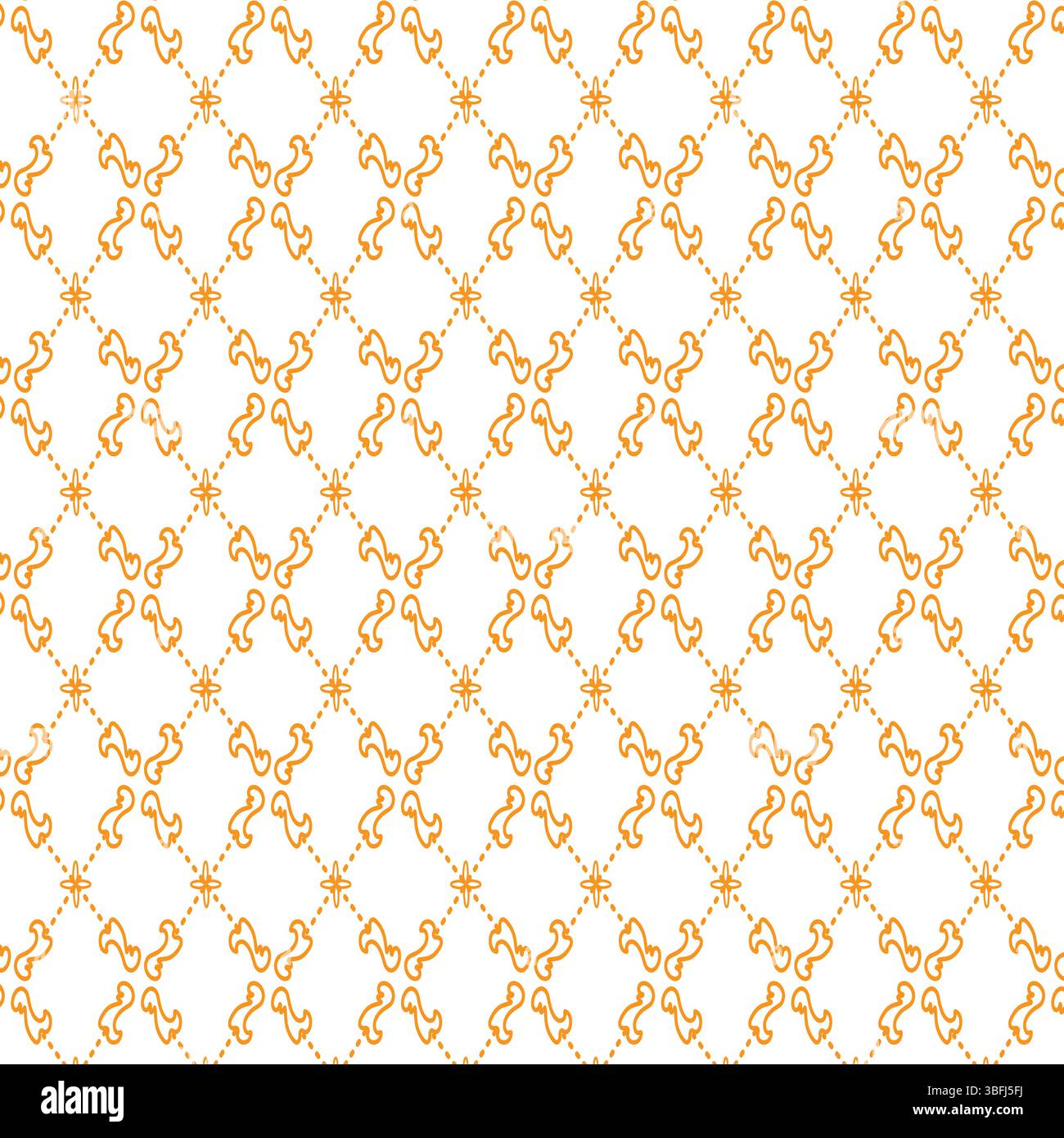 Elegant tile pattern Cut Out Stock Images & Pictures - Alamy