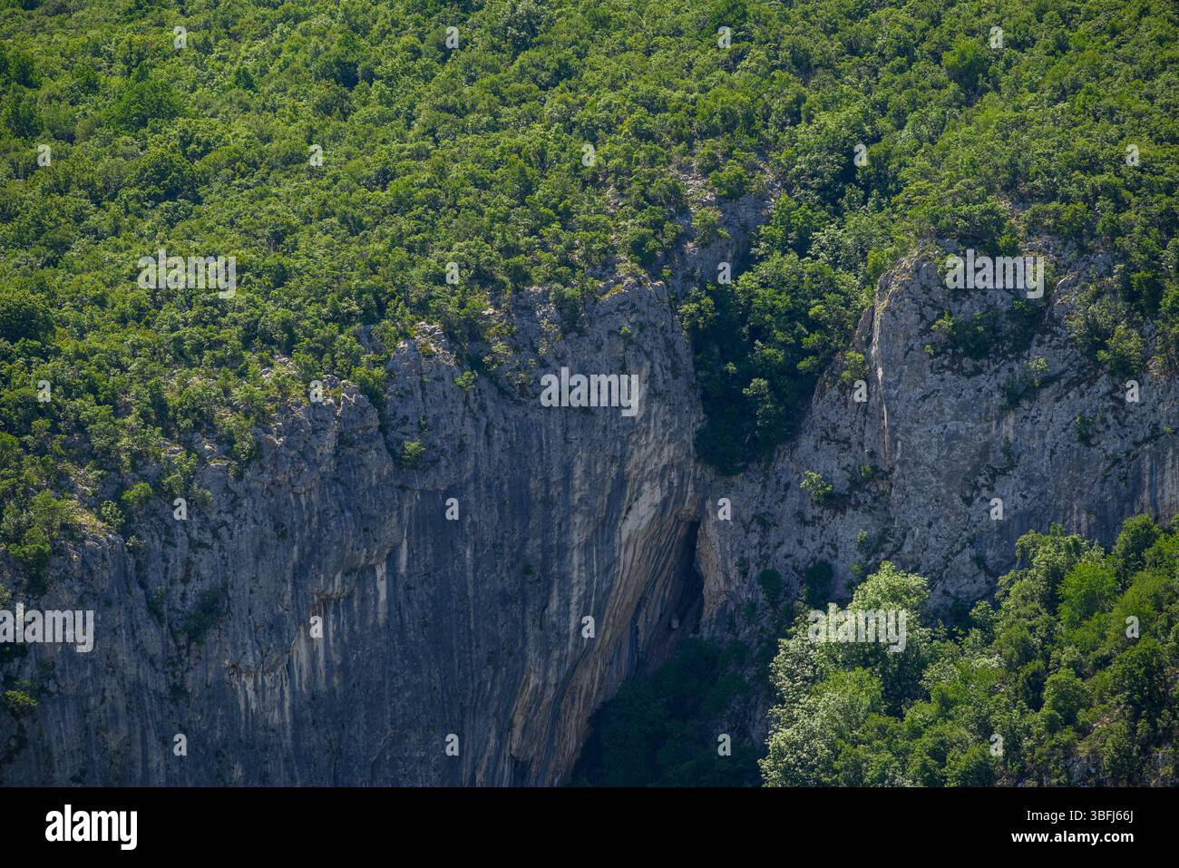 Scenic landscape of of Lazar Canyon (Lazarev kanjon), the deepest and ...