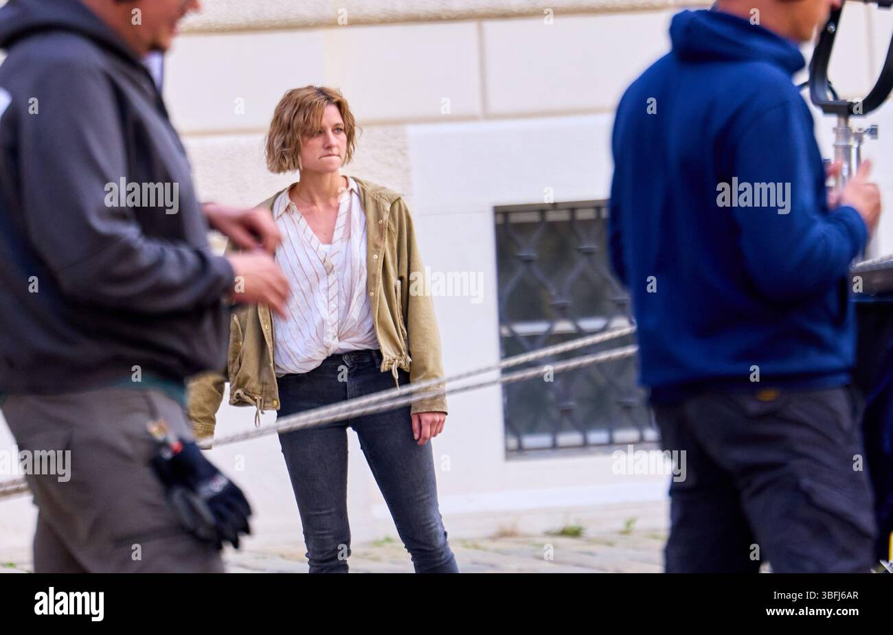 Vienna, Austria. 26th May, 2025. Filming of the second season of the ...