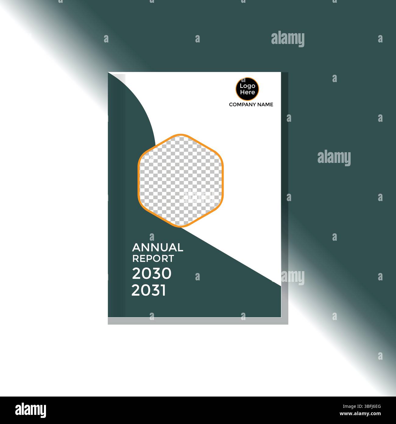 Modern Annual Report Cover Design Template 2030-2031 Stock Vector Image ...