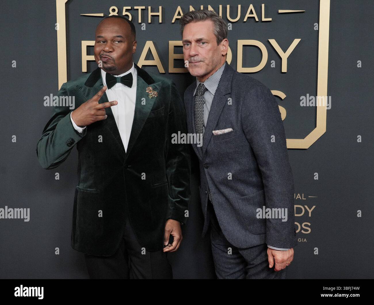 Los Angeles, USA. 01st June, 2025. (L-R) Roy Wood Jr. and Jon Hamm at ...