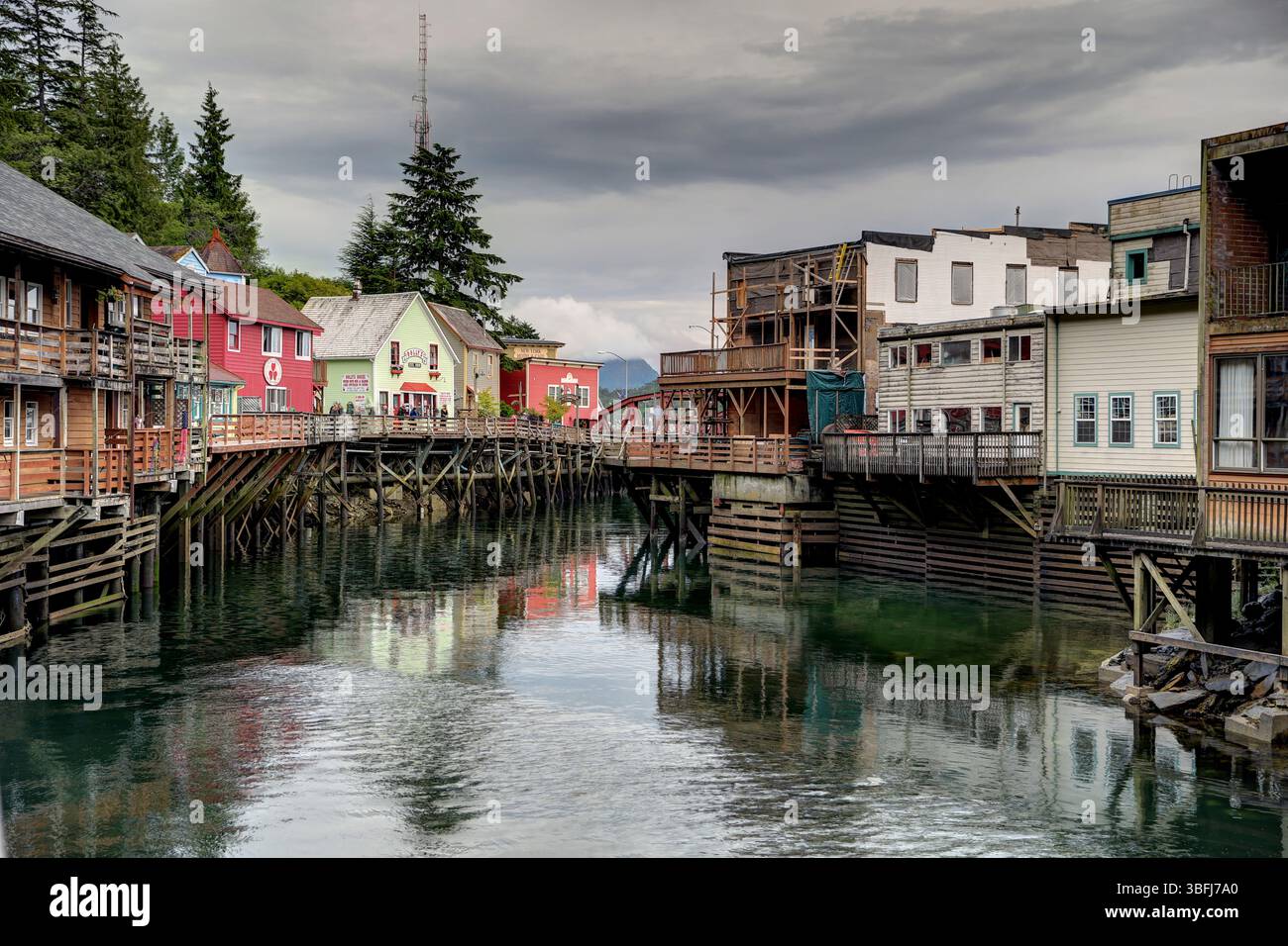 Views of Still Creek in Ketchikan, Alaska Stock Photo - Alamy