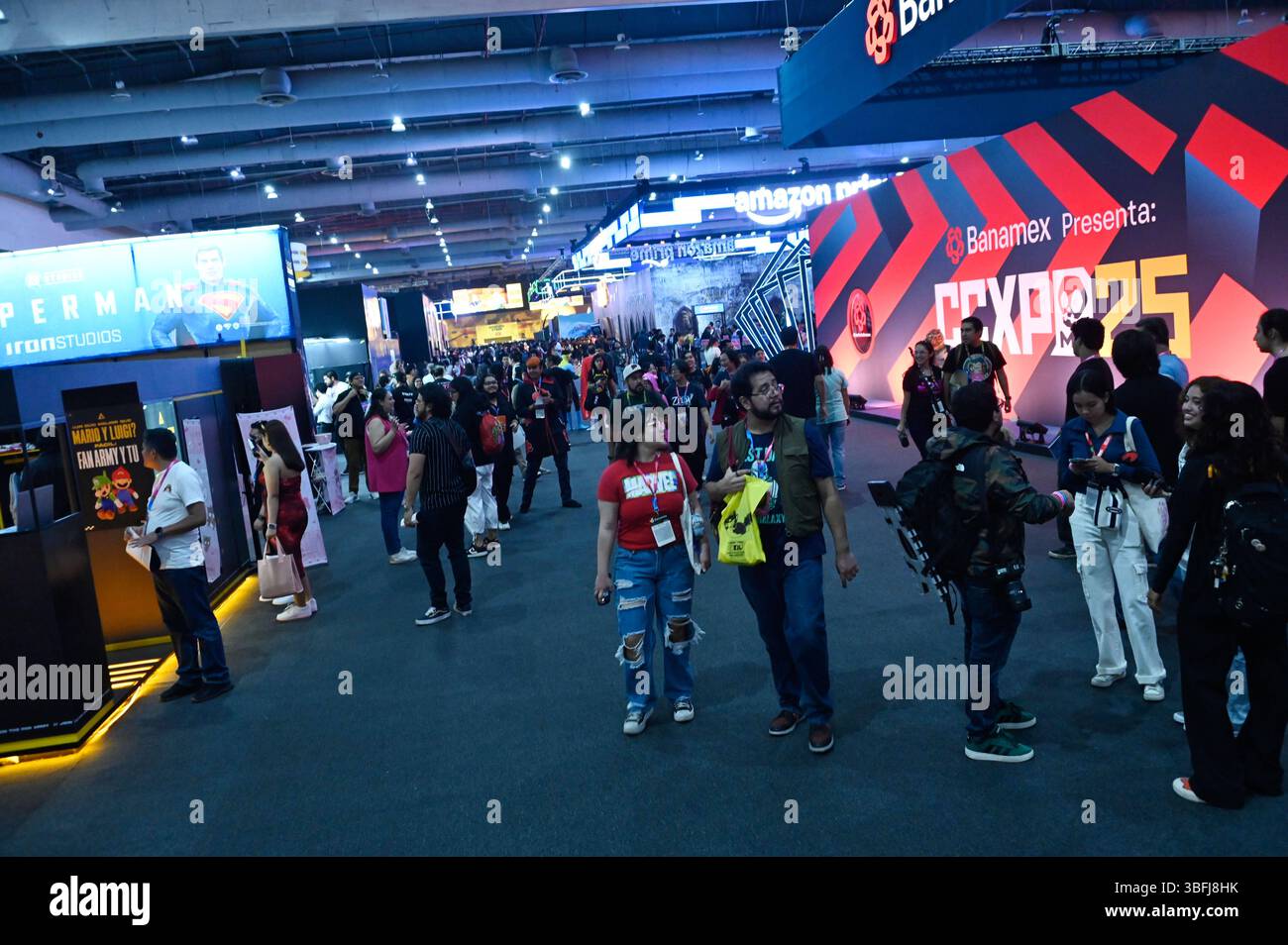 Comic Con Experience Mexico 2025 CCXP - Day 2 People attend the 2nd ...