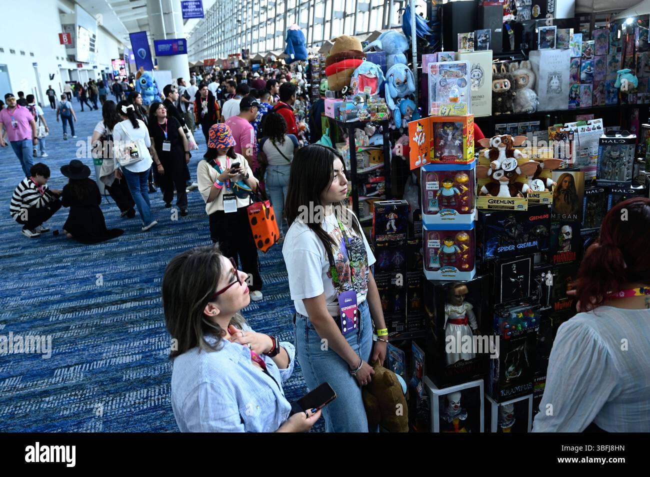 Comic Con Experience Mexico 2025 CCXP - Day 2 People attend the 2nd ...