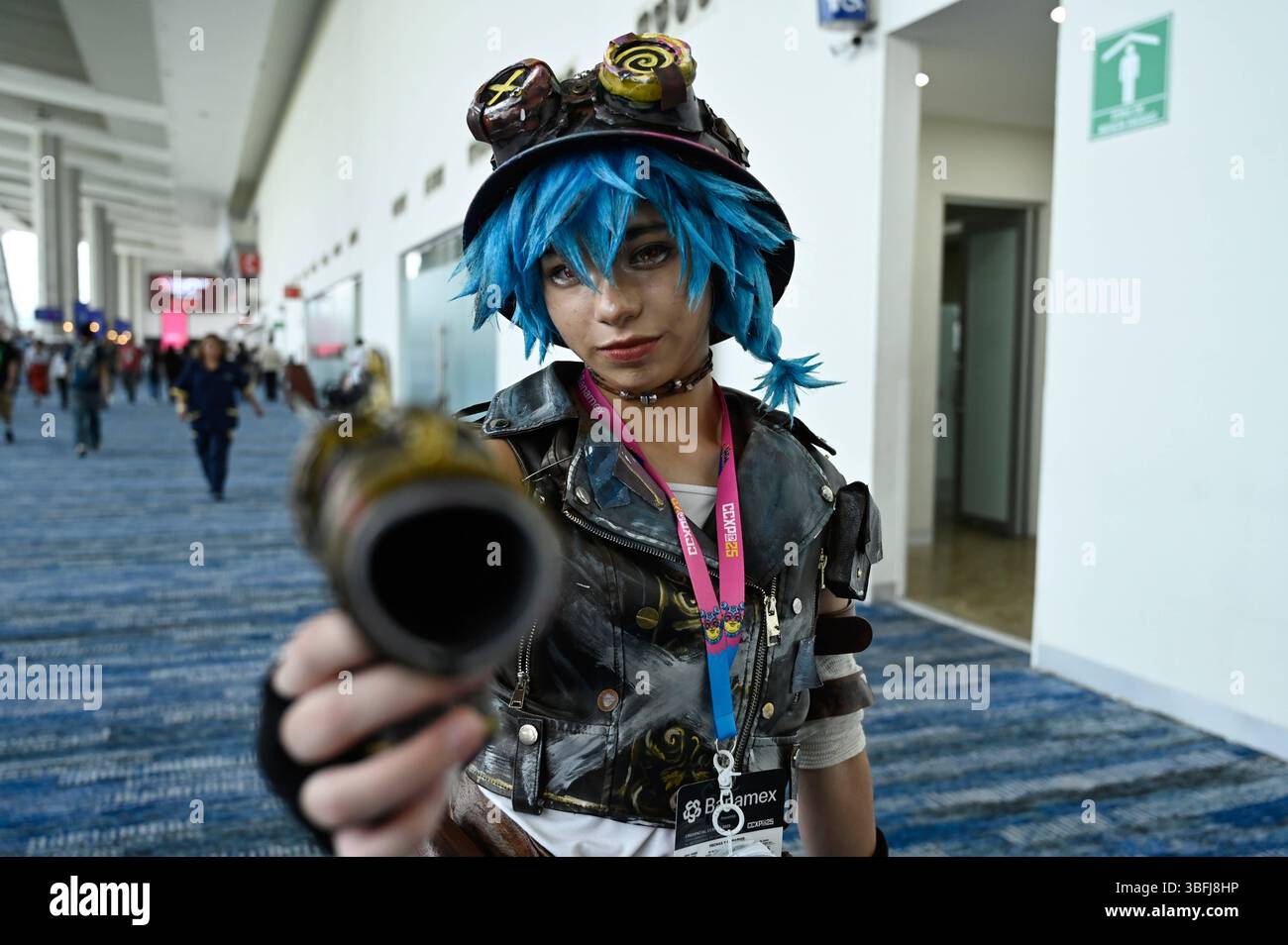 Comic Con Experience Mexico 2025 CCXP - Day 2 A Cosplayer is seen ...