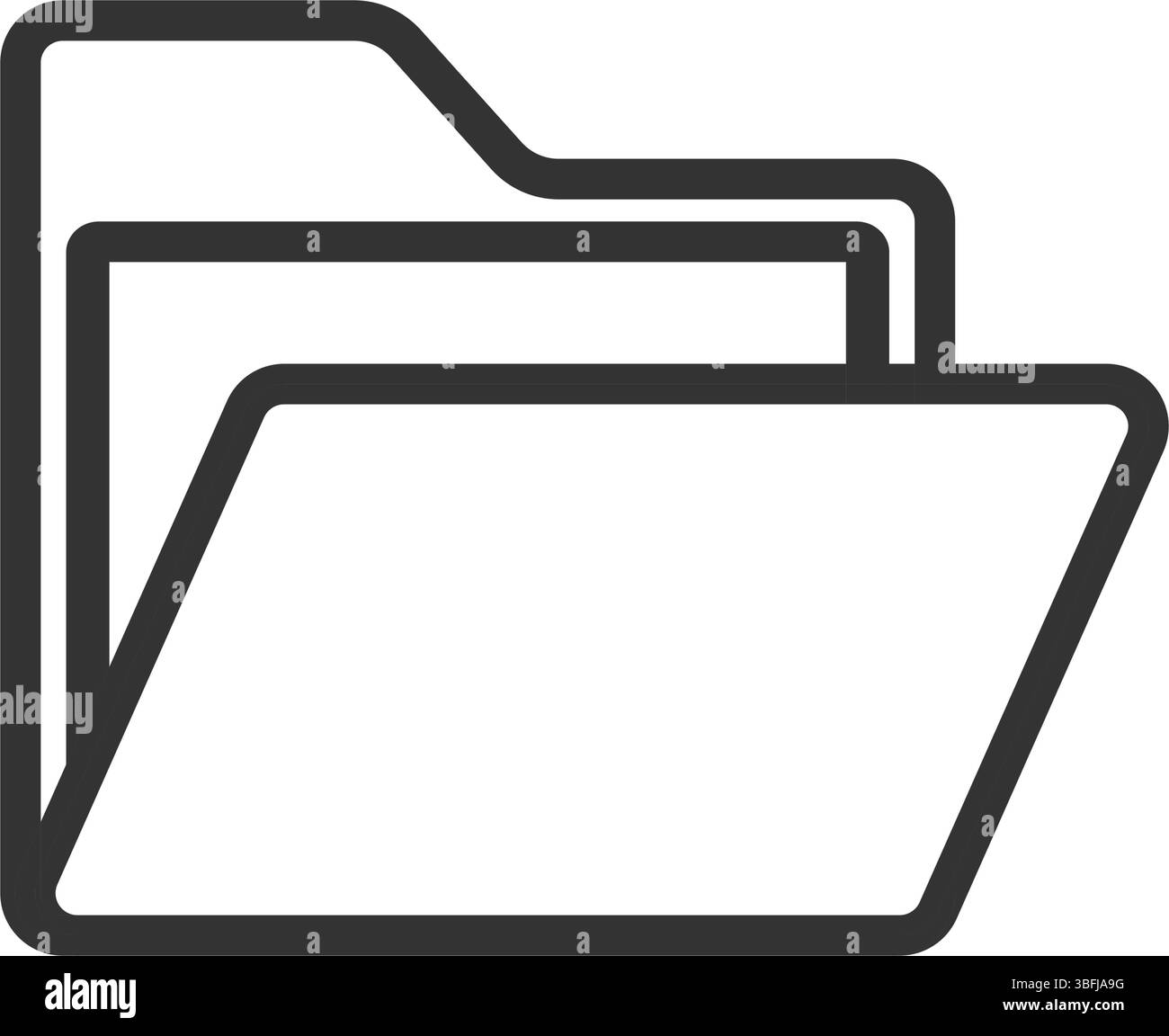 simple folder icon illustration design Stock Vector Image & Art - Alamy