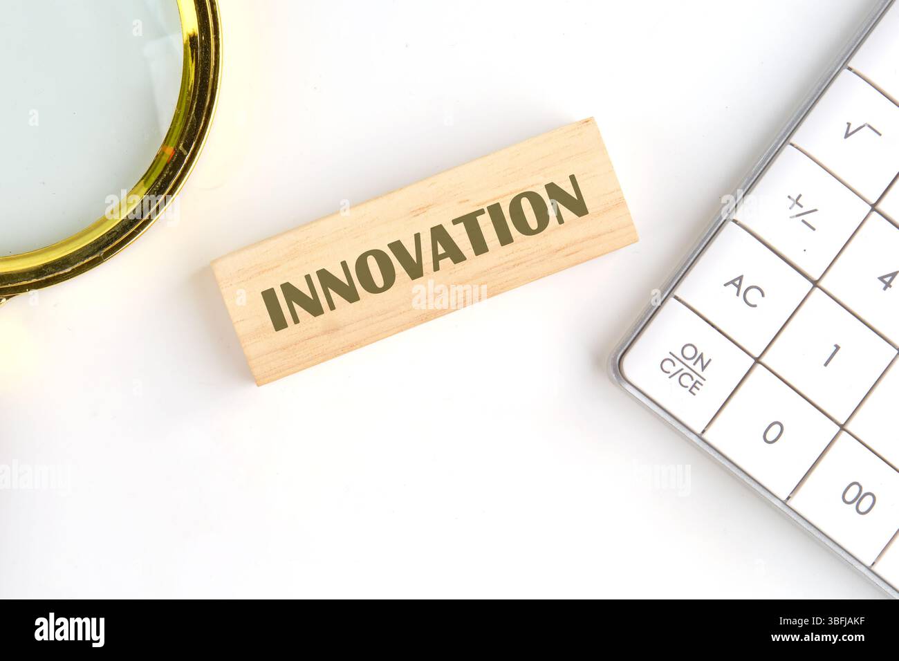 The concept word INNOVATION. Invention Development Design Concept Stock ...