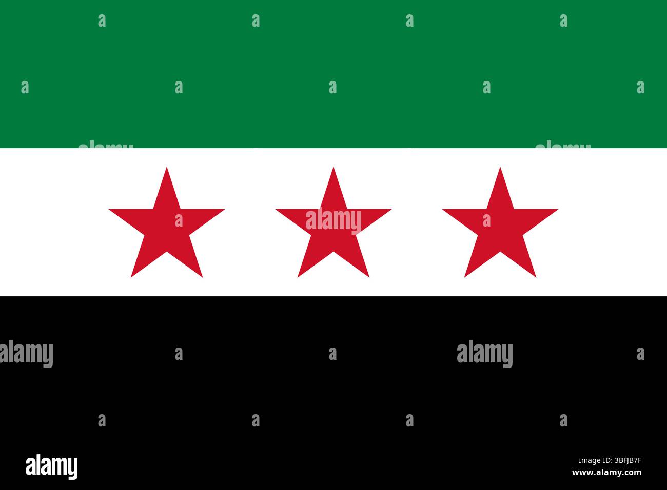Flag of Syria. Syria flag official colors and proportion digital vector ...