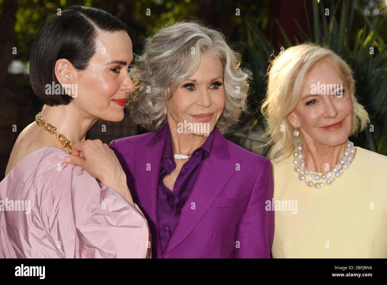 Sarah Paulson, Jane Fonda und Wendy Schmidt bei der MOCA Gala 2025 im ...