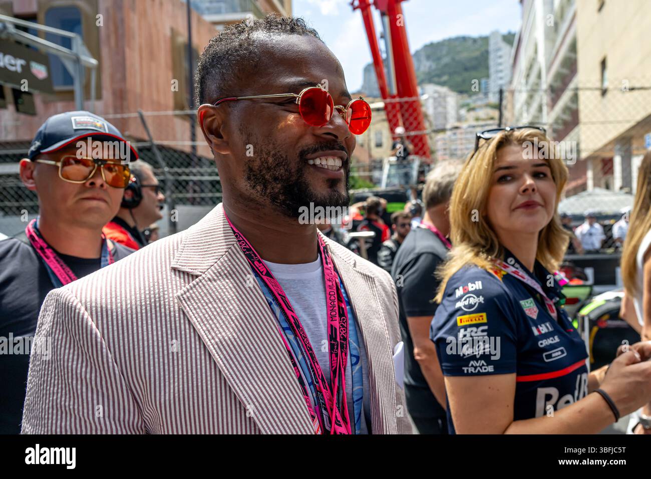CIRCUIT DE MONACO, MONACO - MAY 25: Patrice Evra, Footballer, during ...