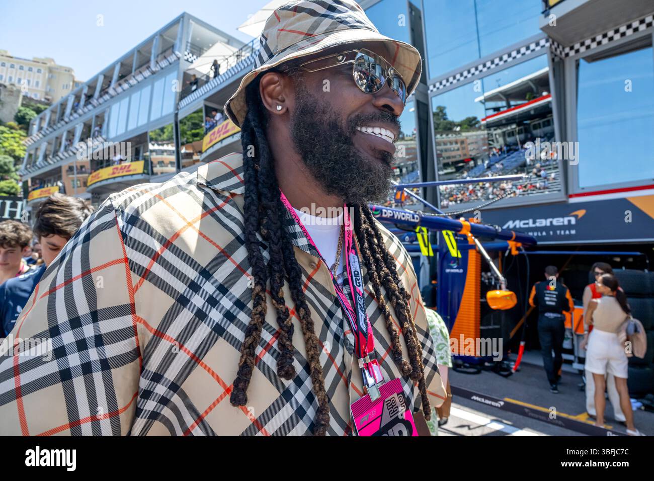 CIRCUIT DE MONACO, MONACO - MAY 25: Chris Gayle, cricketer, during the ...