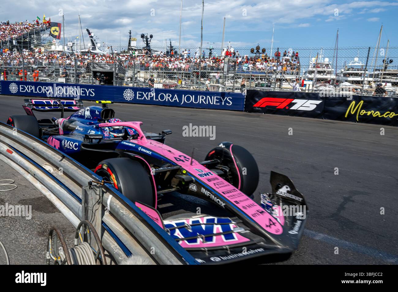 CIRCUIT DE MONACO, MONACO - MAY 24: Franco Colapinto, Alpine A525 from ...