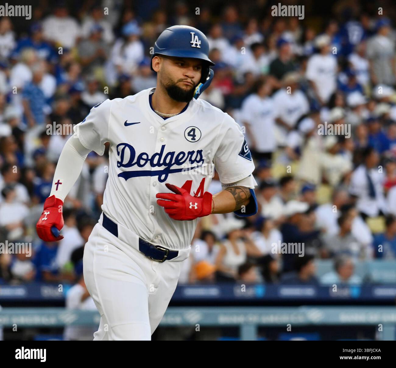 Los Angeles, United States. 01st June, 2025. Los Angeles Dodgers left ...