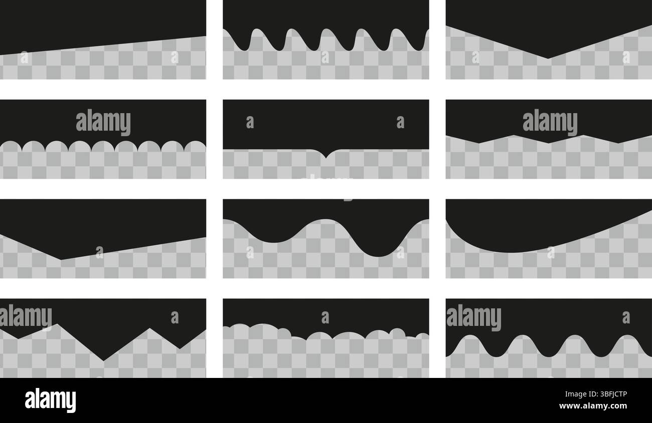 Menu divider Stock Vector Images - Alamy