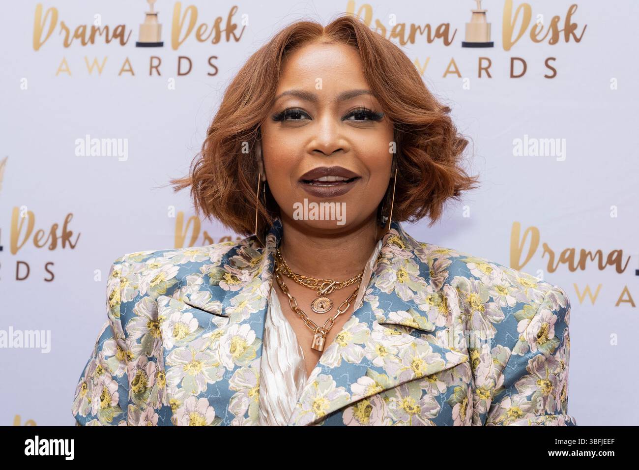 Nikiya Mathis attends Drama Desk Awards at NYU Skirball in New York on ...