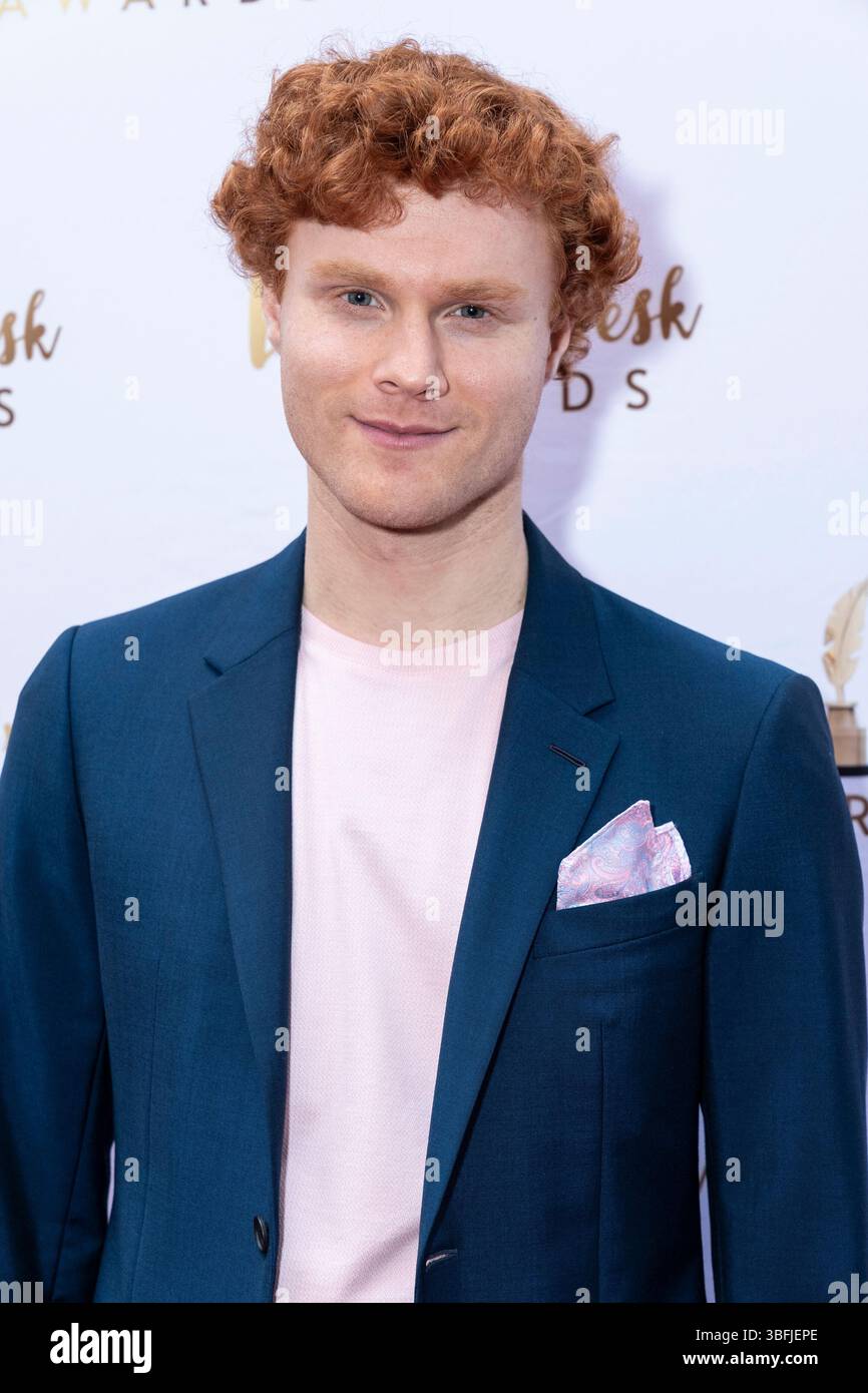 New York, NY, June 1, 2025: Nicholas Barasch attends Drama Desk Awards ...