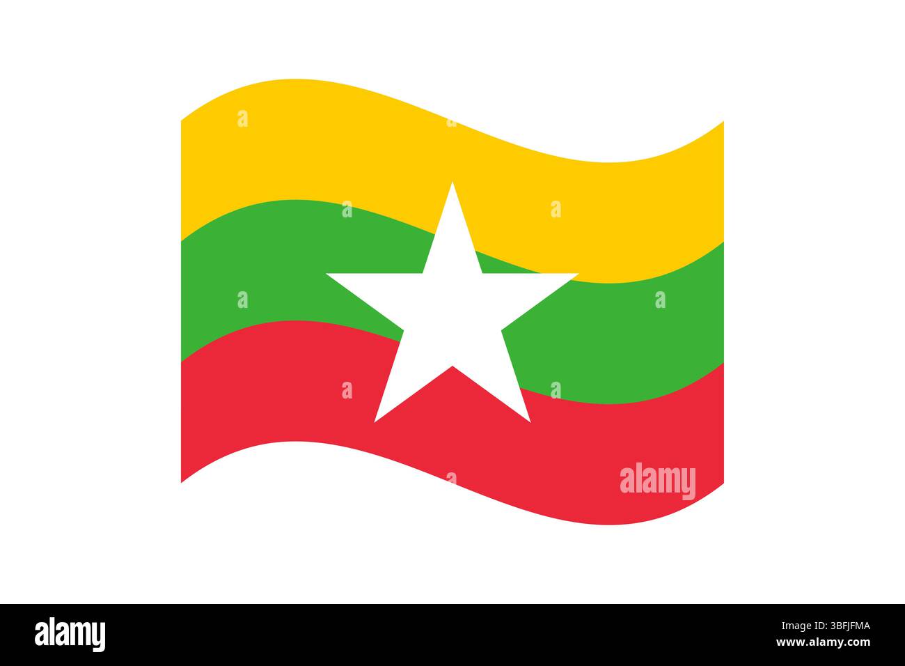 Flags myanmar world map hi-res stock photography and images - Alamy