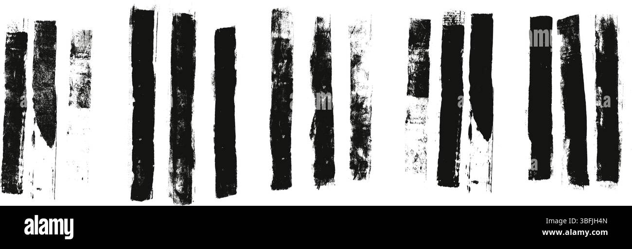 Black rolled ink texture Cut Out Stock Images & Pictures - Alamy