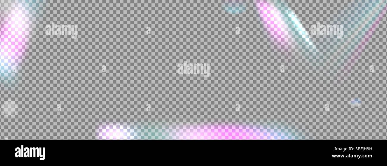 Abstract light leaks flare texture background. Refraction rainbow flare ...