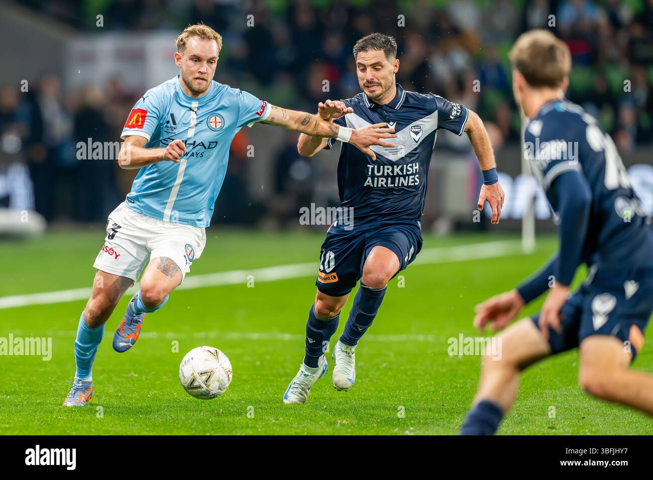 Melbourne, Australia. 31st May, 2025. Nathaniel Atkinson of Melbourne ...