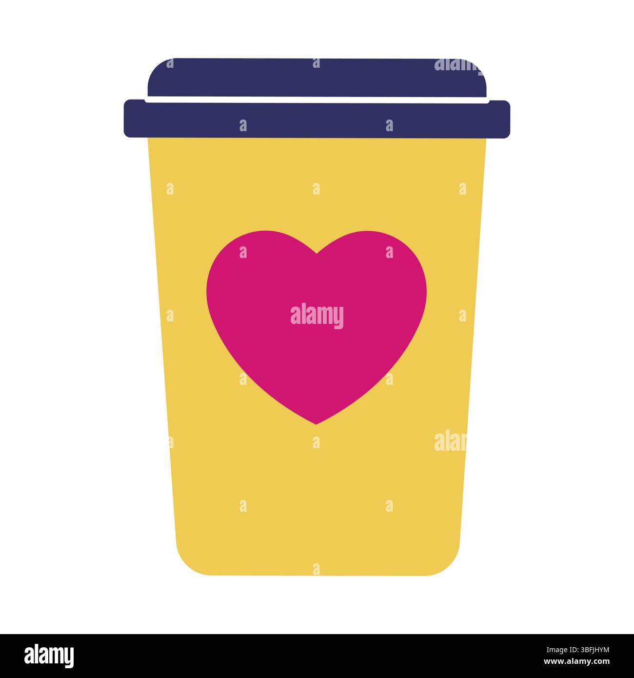 Simple coffee cup design Stock Vector Images - Alamy