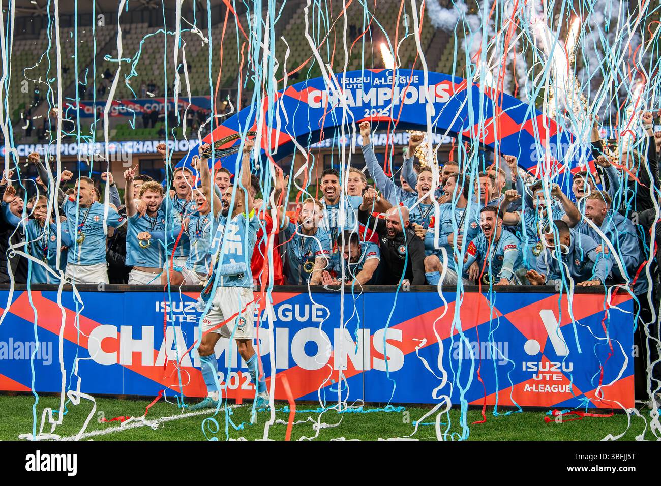 Melbourne, Australia. 31st May, 2025. Melbourne City team is the 2025 ...