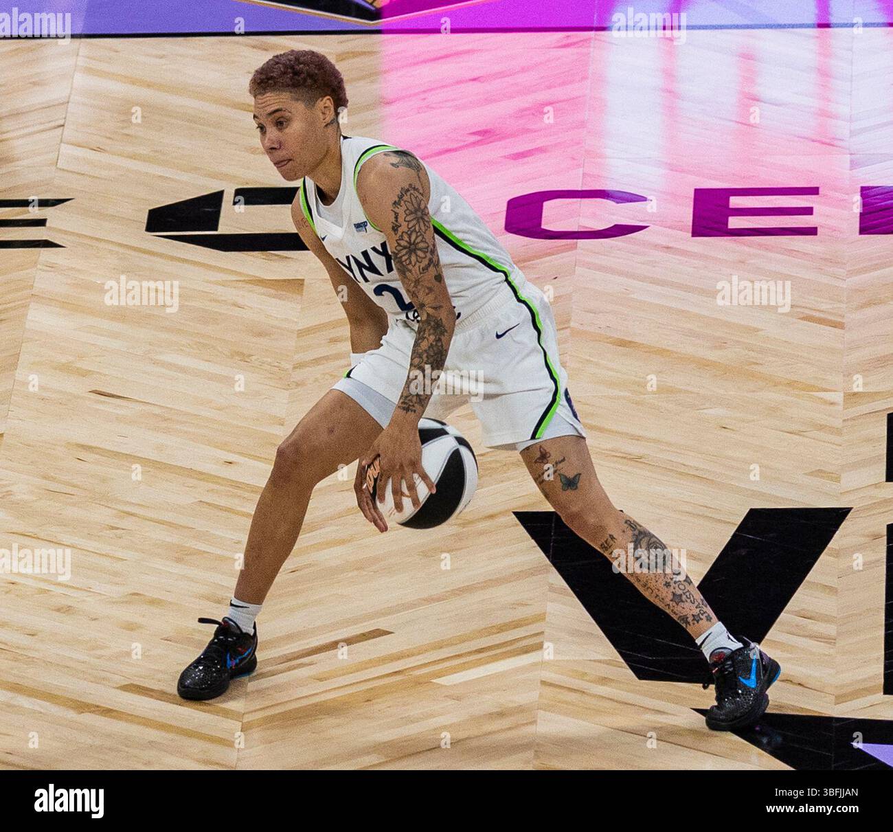 June 01 2025 San Francisco CA, U.S.A. Minnesota Lynx guard Natisha ...