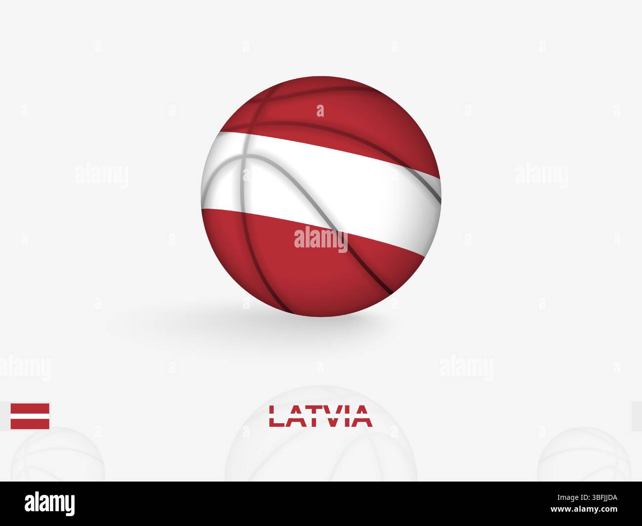 Latvia basketball national team Stock Vector Images - Alamy