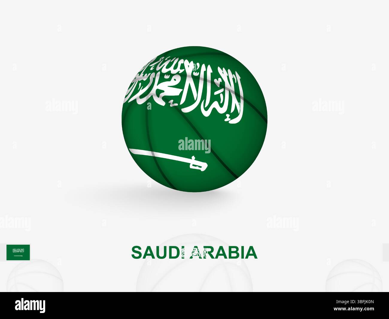Saudi arabia basketball Stock Vector Images - Alamy